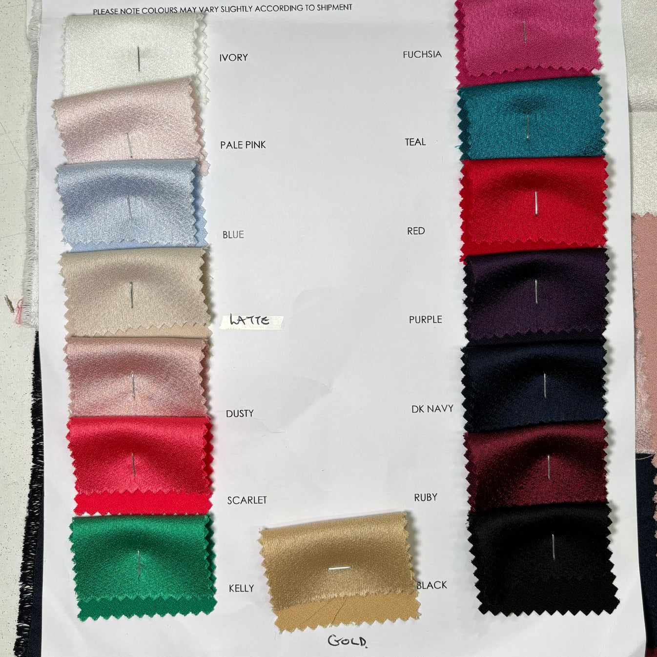 CELEBRITY | SATIN BACK CREPE – Elsegood Silk & Fabrics